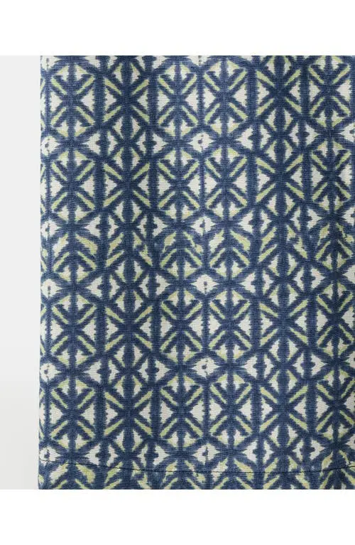 Mango Geometric Print Wide Leg Pants