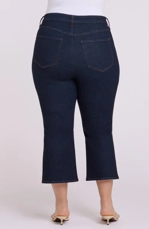 NYDJ Monica High Waist Kick Flare Crop Jeans