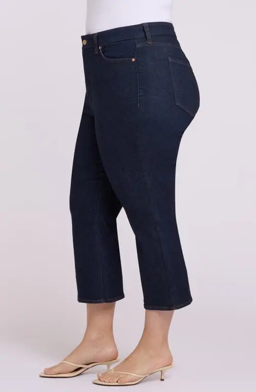 NYDJ Monica High Waist Kick Flare Crop Jeans
