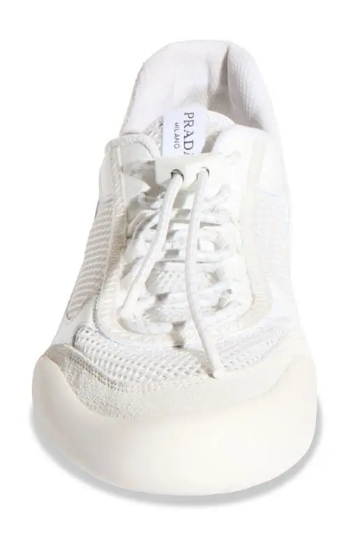 Prada Speedrock Mixed Media Sneaker