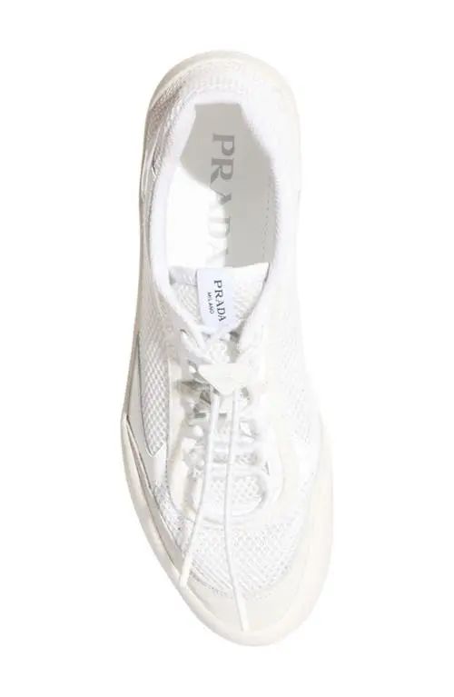 Prada Speedrock Mixed Media Sneaker