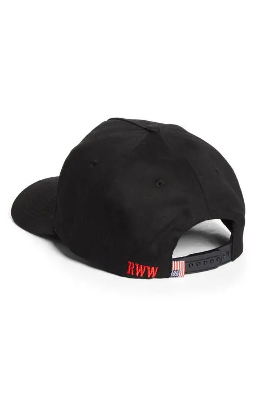 RODEO WORK WEAR Embroidered Cotton Twill Baseball Cap