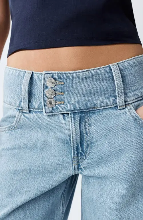 Mango Low Rise Cotton Jeans