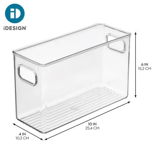 IDESIGN Set Of 2 Pantry Storage Bins With Handles