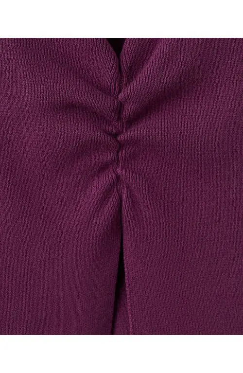 Mango Gathered Detail Knit Tank