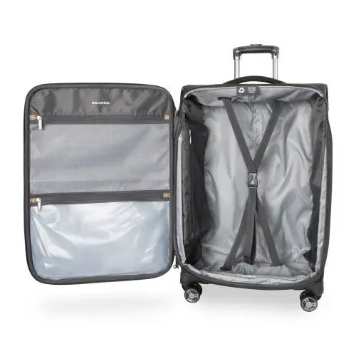 RICARDO BEVERLY HILLS Ashbury Softside Expandable Suitcase - Black