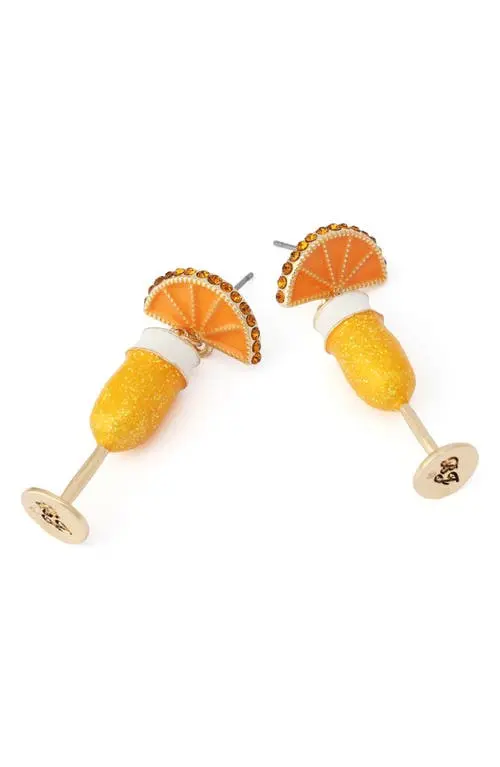 Betsey Johnson Mimosa Drop Earrings