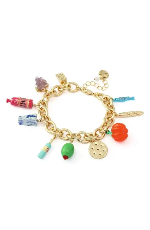 Betsey Johnson Charcuterie Flex Bracelet