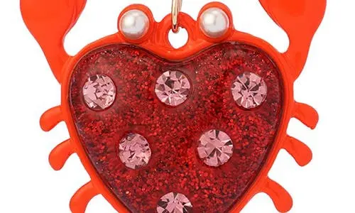 Betsey Johnson Crab Drop Earrings
