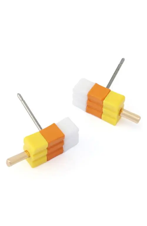 Betsey Johnson Popsicle Stud Earrings