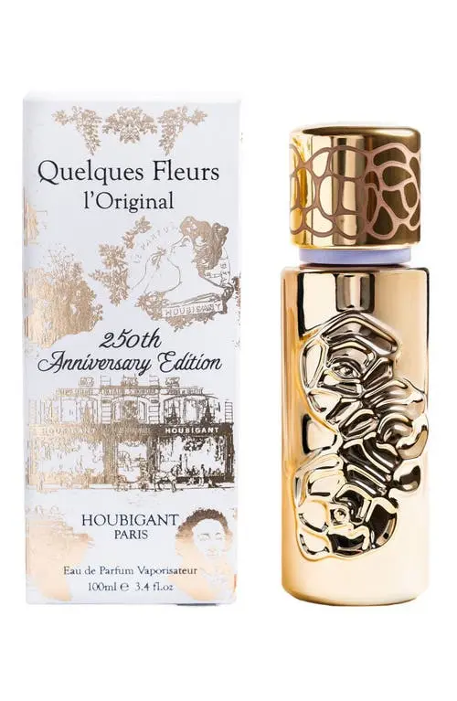 HOUBIGANT PARIS Quelques Fleurs L'original 250th Anniversary Edition Eau De Parfum - Gold