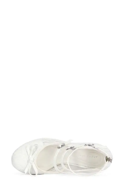 AZALEA WANG Sprout Platform Ankle Strap Pump