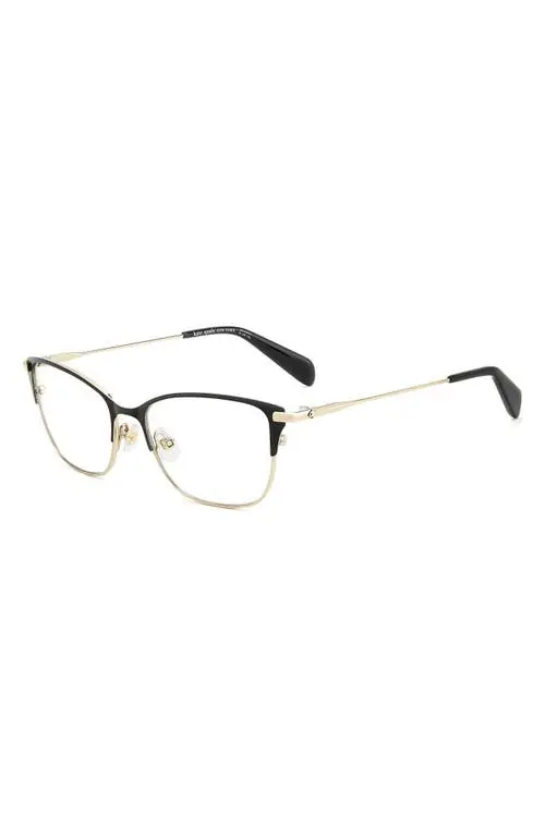 Kate Spade New York Lidia 54mm Rectangular Reading Glasses - Black