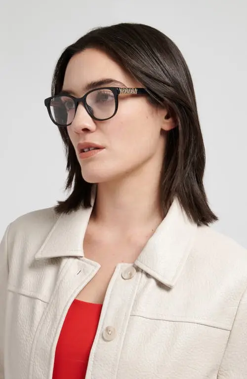 Kate Spade New York Lyssa Square Optical Glasses - Black