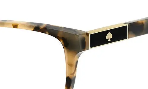 Kate Spade New York Jackeline 50mm Rectangular Reading Glasses - Havana Pattern