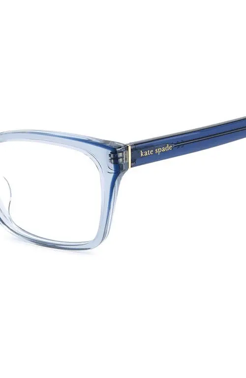 Kate Spade New York Demi Rectangular Reading Glasses - Blue