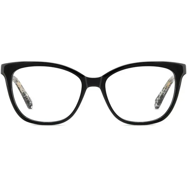 Kate Spade New York Adrie 53mm Square Reading Glasses - Pattern Crystal Black