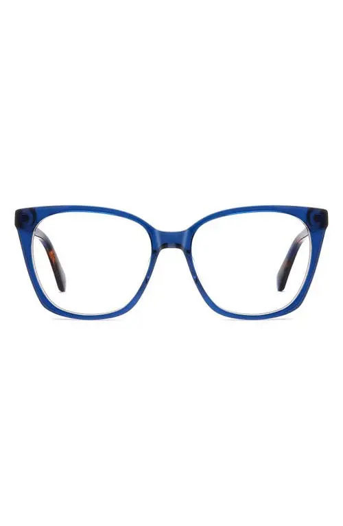 Kate Spade New York Taya 52mm Square Optical Glasses - Blue