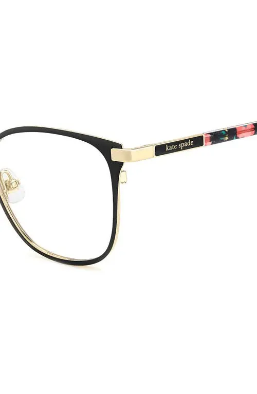 Kate Spade New York Terriann Square Eyeglasses - Black