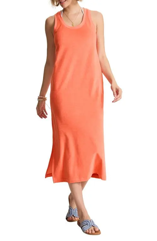 Tommy Bahama Suncoast Loop Terry Midi Dress - Ember Red