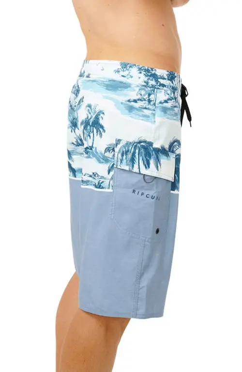 Rip Curl Dawn Patrol Colorblock Swim Trunks - Glacier Blue