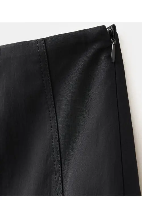 Mango Stitching A-line Maxi Skirt