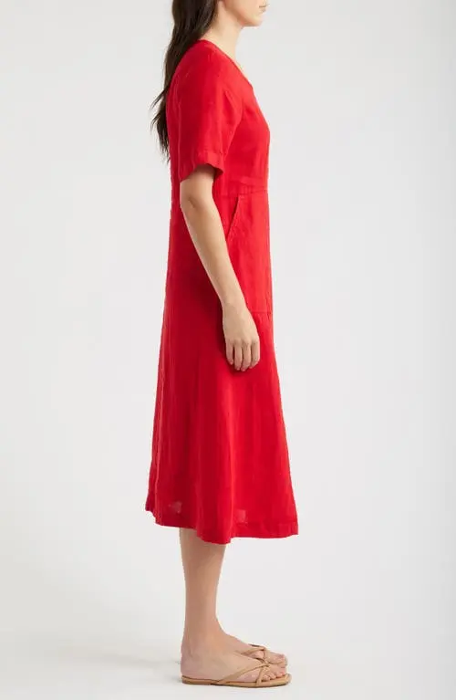 SEASALT CORNWALL Grass Wave Midi Dress