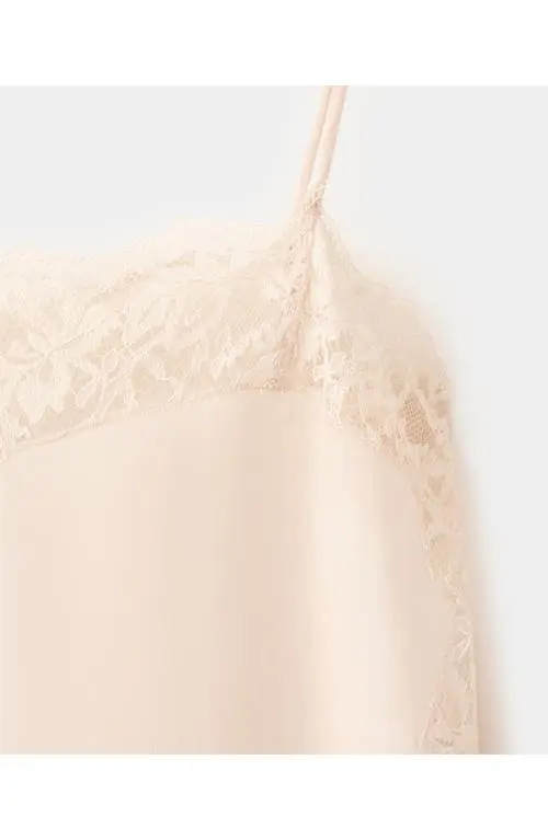 Mango Lace Trim Camisole