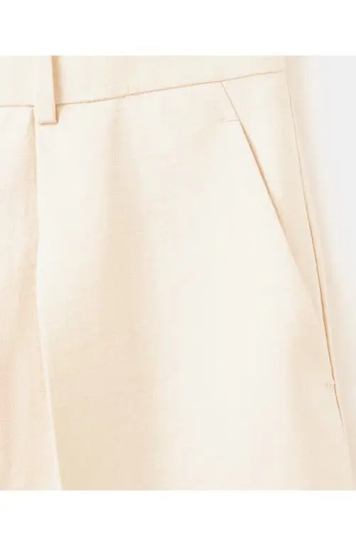 Mango Straight Fit Bermuda Shorts