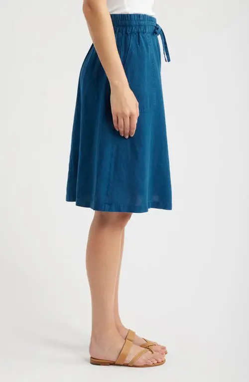 SEASALT CORNWALL Pepper Moth Linen Skirt