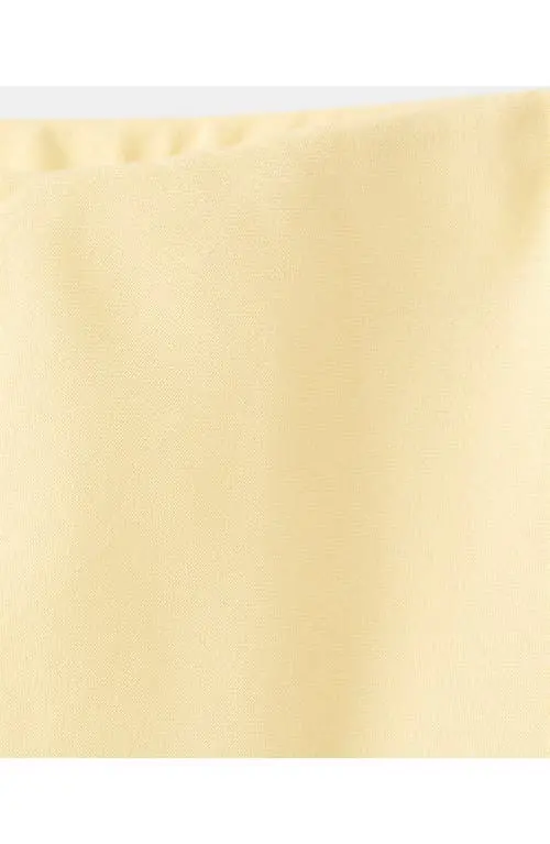 Mango Straight Midi Skirt - Vanilla