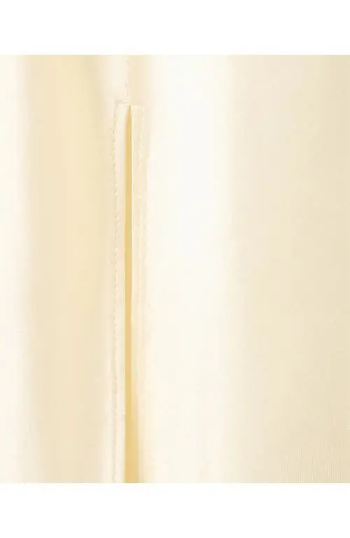 Mango Satin Halter Neck Slip Dress