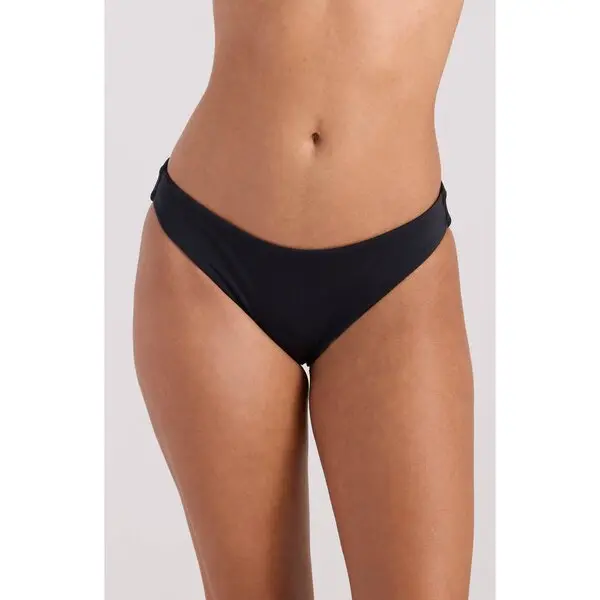 Volcom Simply Seamless Hipster Bikini Bottoms - Black