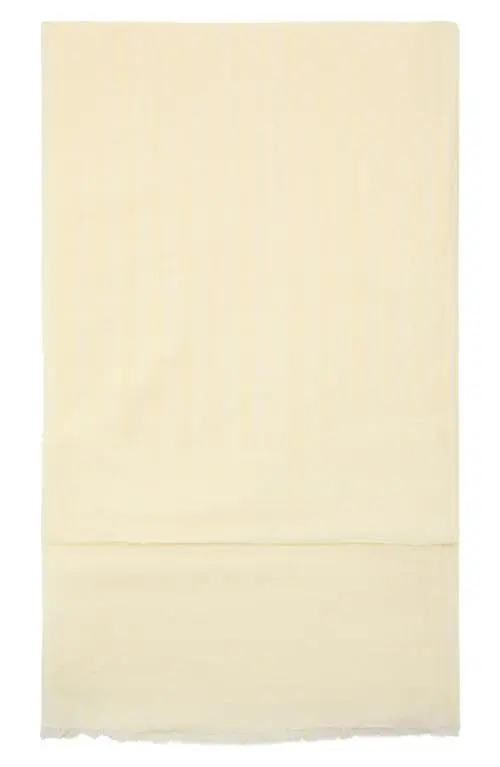 Mango Cotton Blend Scarf - Vanilla