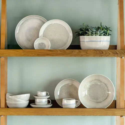 VILLEROY & BOCH Perlemor Sand Low Serving Bowl