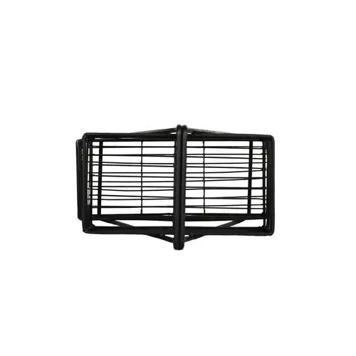 FORESIDE HOME AND GARDEN Two Tiered Baskets Metal