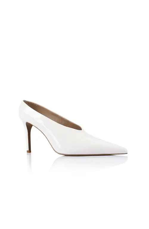 LANA WILKINSON Ariana Patent Leather Stiletto Mule