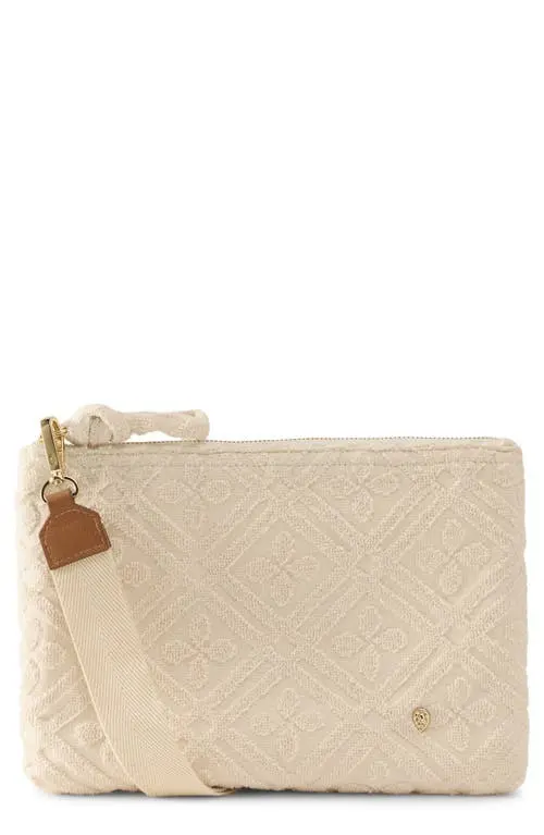 Helen Kaminski Dayani Terry Cloth Clutch - Parchment