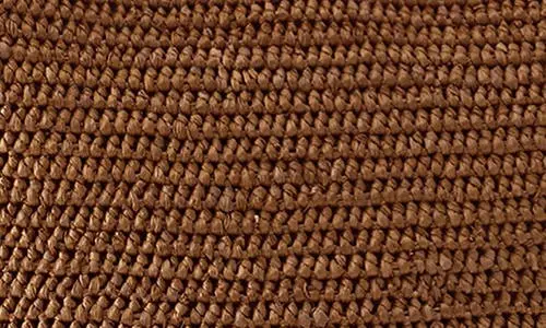 Helen Kaminski Yala Crochet Raffia Shoulder Bag - Nutshell/cotto