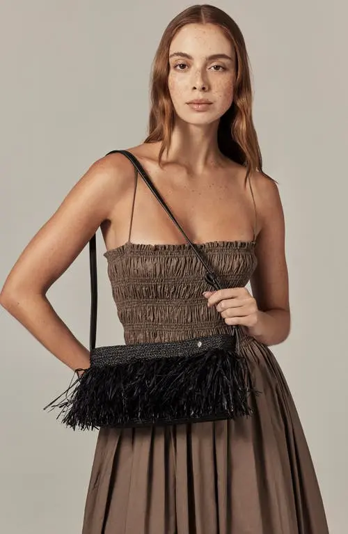 Helen Kaminski Raffia Shoulder Bag