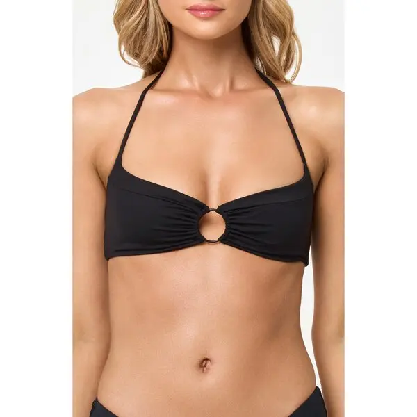 L*Space Rayne Bikini Top - Black