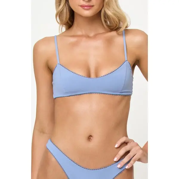 L*Space Whimsy Bikini Top - Chambray