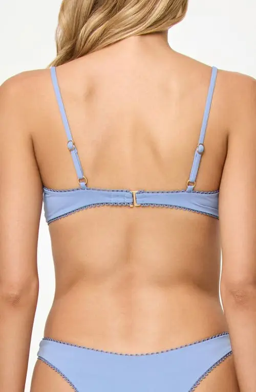 L*Space Whimsy Bikini Top - Chambray