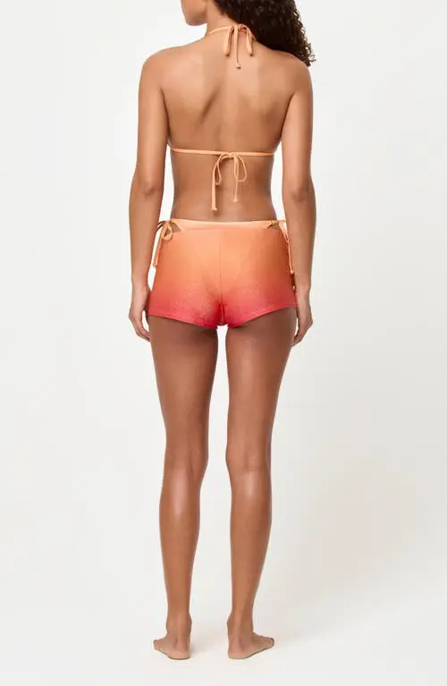 L*Space Caliente Low-rise Swim Shorts