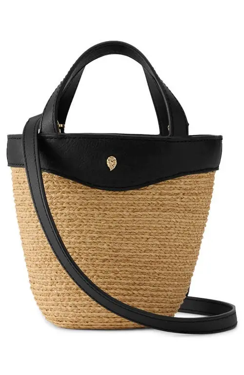 Helen Kaminski Braided Raffia Bucket Bag