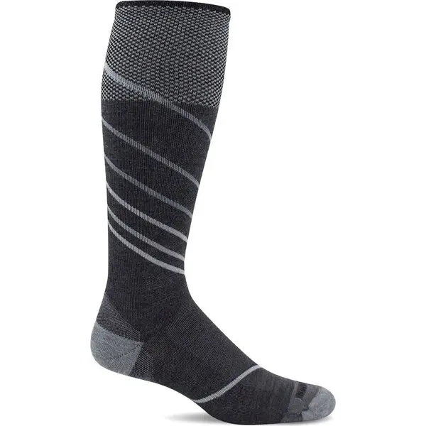 SOCKWELL Pulse Over The Calf Compression Socks - Charcoal