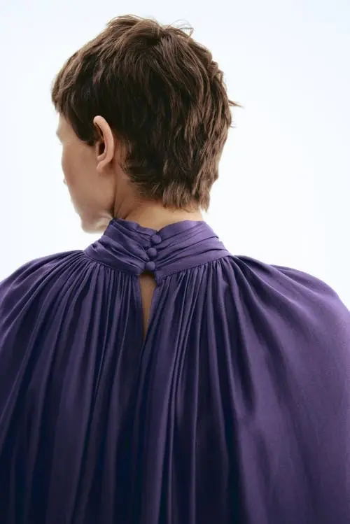 H&m Draped Blouse