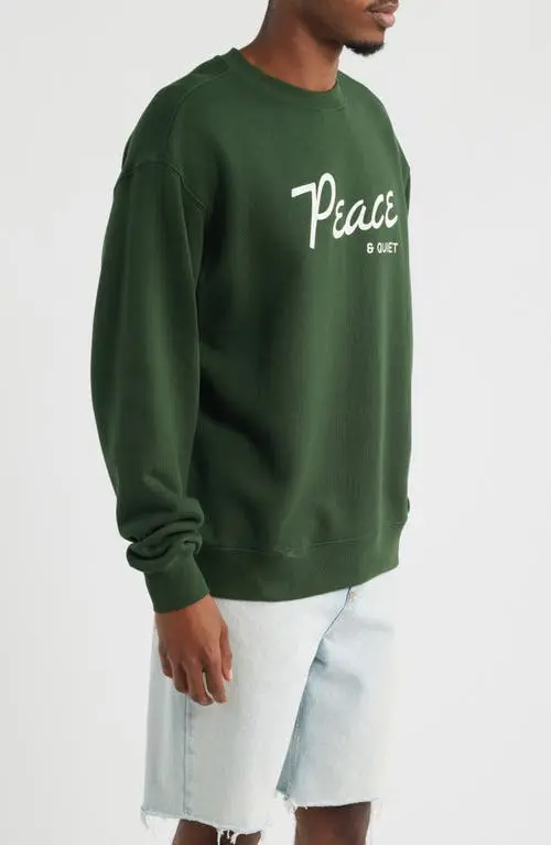 MUSEUM OF PEACE & QUIET Diner Graphic Sweatshirt