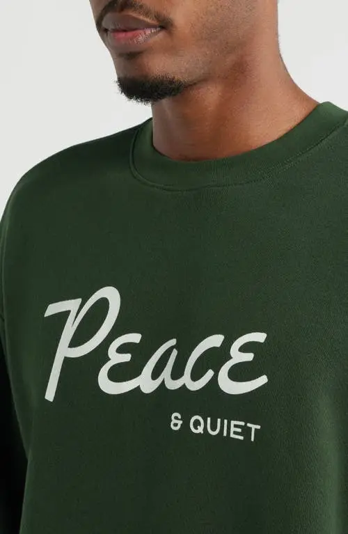 MUSEUM OF PEACE & QUIET Diner Graphic Sweatshirt