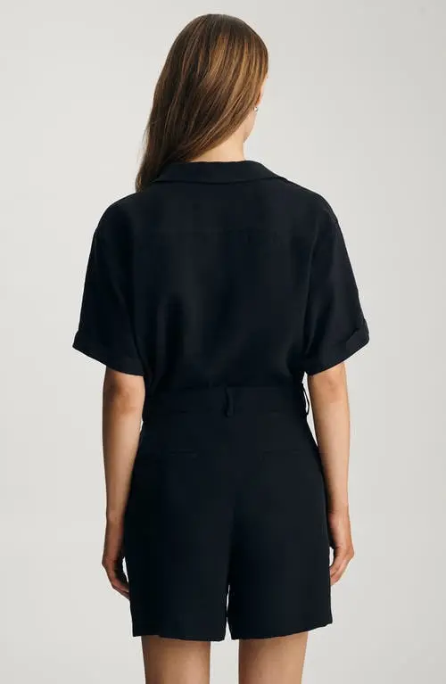 MAVI Pleated Luxe Touch Shorts
